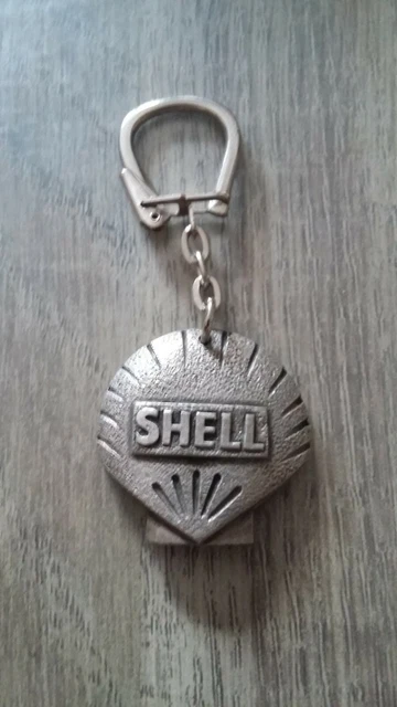 SHELL (publicitaire porte clef oil huile keychain bidon esso auto ...
