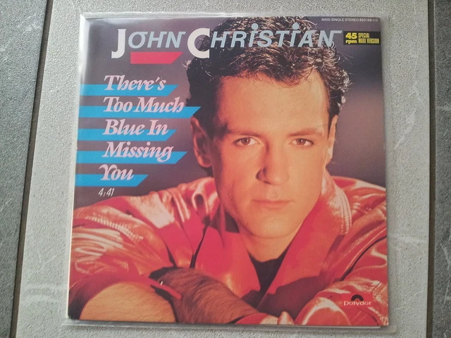 JOHN CHRISTIAN - There's too much blue in missing you 12'' Vinyl ...