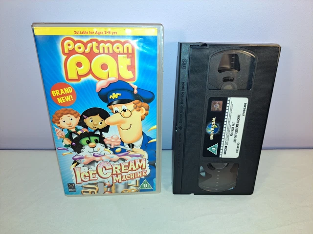 2004 POSTMAN PAT Ice Cream Machine PAL Format VHS Video Tape £10.00 ...