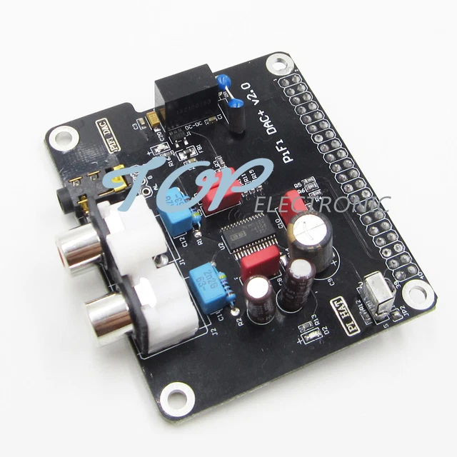 DAC+ HIFI DAC Audio Sound Card Module I2S interface for Raspberry pi 3 ...
