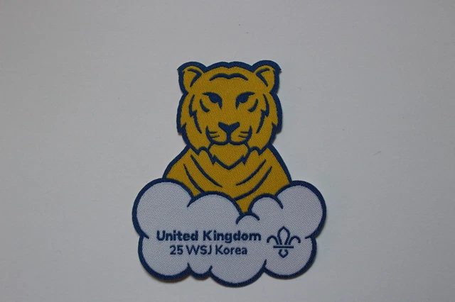 UK CONTINGENT BADGE - 25th World Scout Jamboree South Korea, WSJ 2023 £ ...