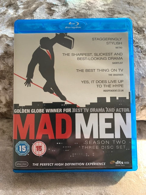 MAD MEN SEASON Two 2 Blu Ray - 3 Disc Set EUR 4,05 - PicClick IT
