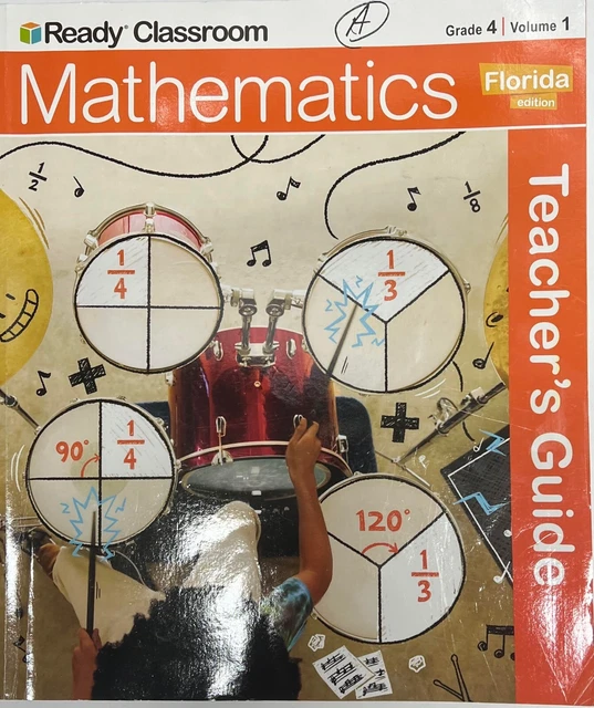 4TH GRADE 4 Ready Classroom Mathematics Florida Teachers Guide Volume 1 ...
