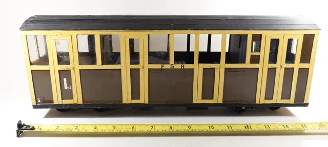 NARROW GAUGE SCRATCH Built Sm-32 Bogie Coach £39.99 - PicClick UK