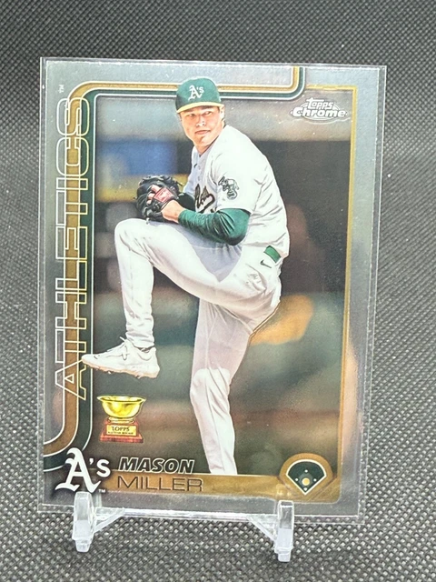 2025 TOPPS CHROME 🔥 Mason Miller #142 - Athletics $1.37 - PicClick CA