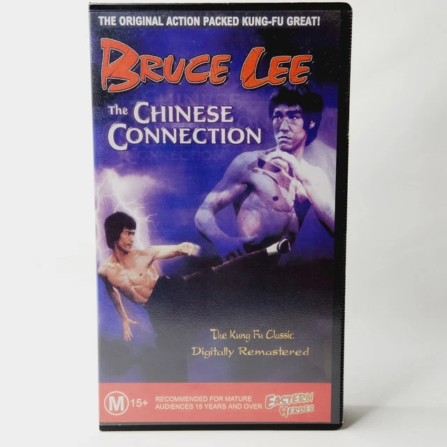 VINTAGE BRUCE LEE VHS - The Chinese Connection (Fist Of Fury) 1972 Kung ...