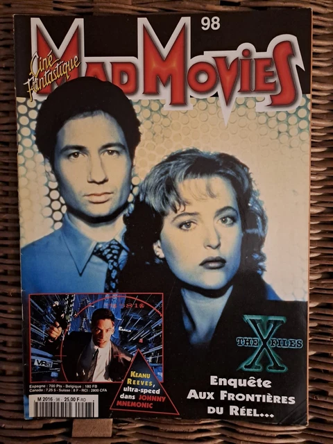 MAGAZINE MAD MOVIES N°98 - The X-Files, Johnny Mnemonic... TBE EUR 5,00 ...