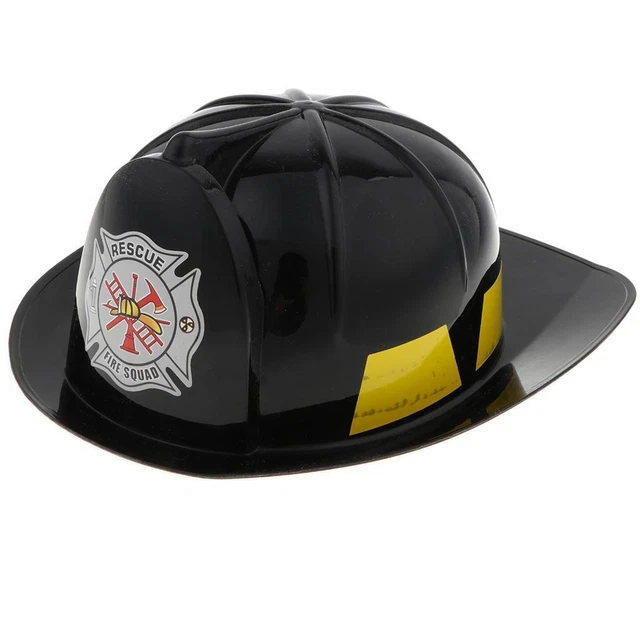 KIDS FIREMAN CHIEF Safety Hat Role toy Fancy Dress £10.74 - PicClick UK