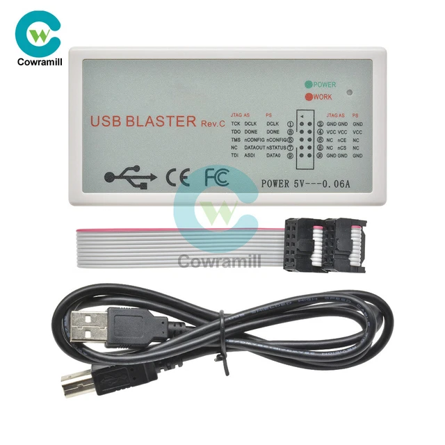 ORIGINAL USB BLASTER Programmer High Speed Download Cable FPGA CPLD ...