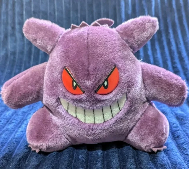 VINTAGE POKÉMON GENGAR Plush Toy | 1998 Hasbro £8.99 - PicClick UK