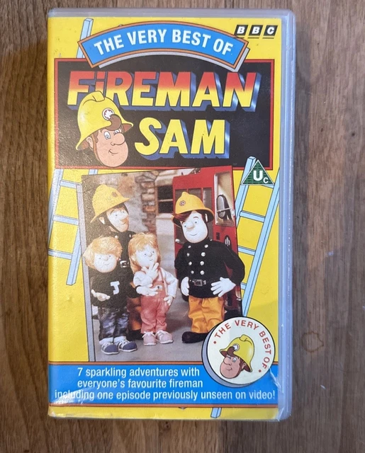 THE VERY BEST of Fireman Sam VHS Video Cassette Tape UK PAL 1992 ...