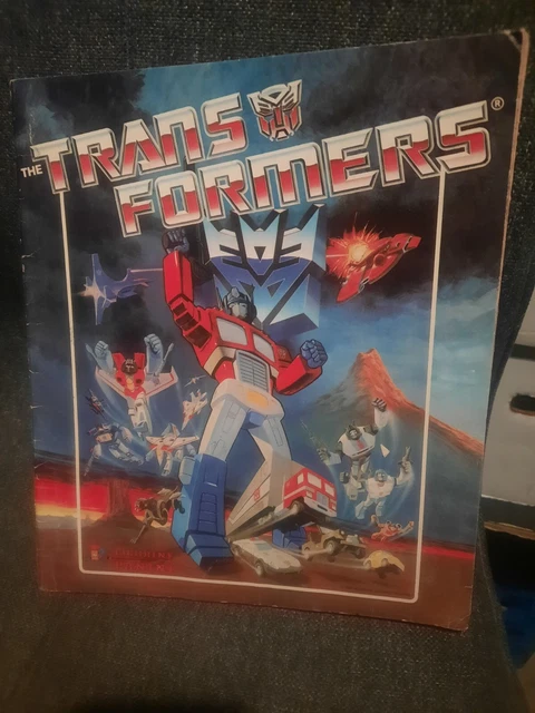 PANINI TRANSFORMERS STICKER Album £40.93 - PicClick UK