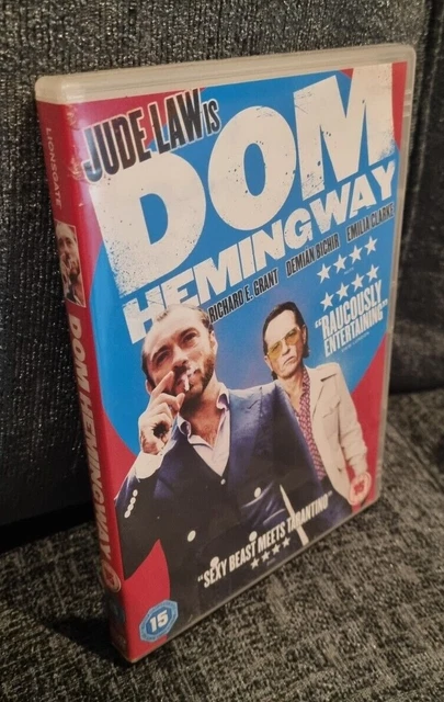 DOM HEMINGWAY DVD Certificate15 UK Reg2 Jude Law Richard E. Grant ...