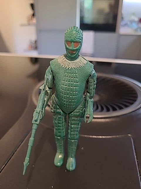 VINTAGE DOCTOR WHO Ice Warrior Figure + Weapon Dapol Vintage 1987 £8.00 ...