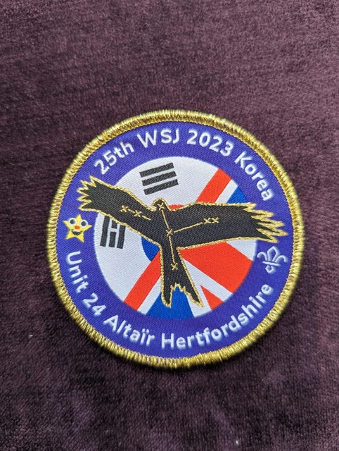 WORLD SCOUT JAMBOREE 2023 UK Unit 24 Altair Badge WSJ2023 £3.00 ...