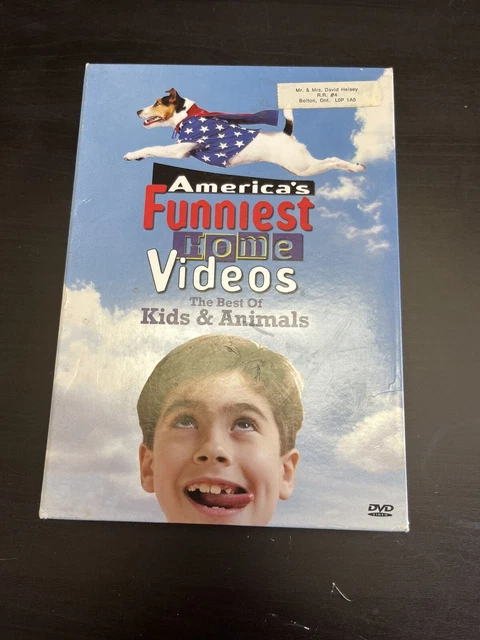 AMERICA'S FUNNIEST HOME Videos: The Best Of Kids & Animals - DVD - VERY ...