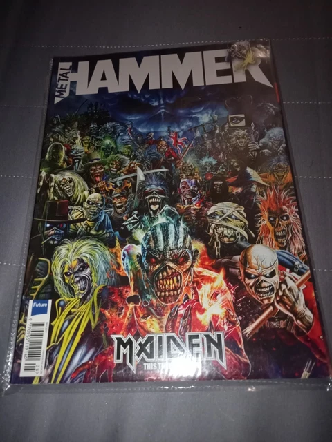 COLLECTOR METAL HAMMER Iron Maiden Magazine Heavy Hard Rock Cover EUR ...