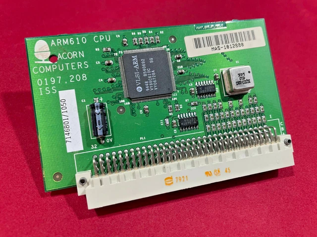 CARTE PROCESSEUR ARM610 Acorn Risc PC 30MHz Avec Garantie ARM 610 EUR ...