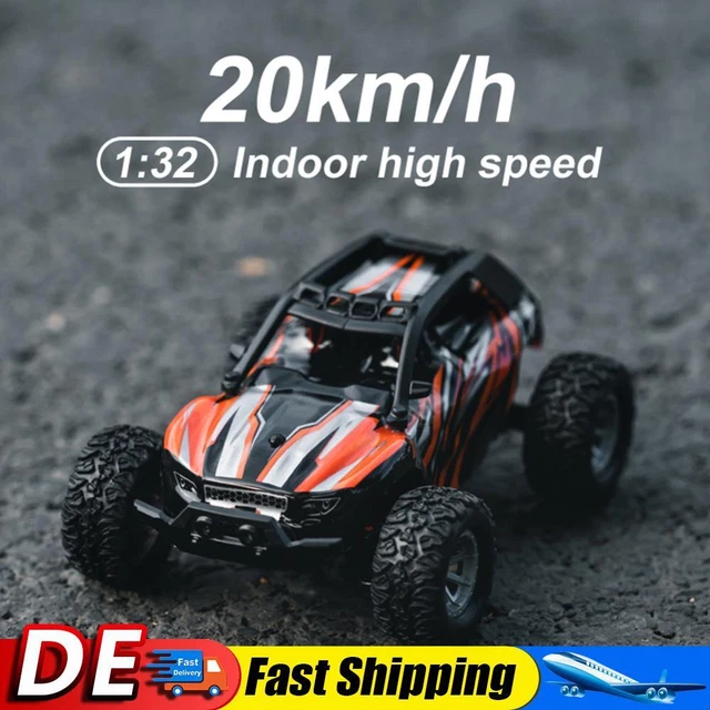 BIOSA MINI FERNGESTEUERTES Auto, 2,4-GHz-RC-Rennwagen, 1:32 2WD-Gel ...