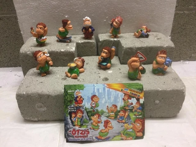 KINDER SURPRISE GERMANIA DIE OTZIS KOMMEN Set completo con 10 Bpz EUR ...