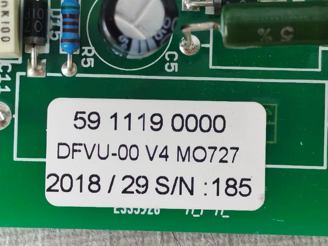 VERTIV DFVU-00 V4 MO727 Axial Fan Card DFVU SG 1119-01 $210.65 ...