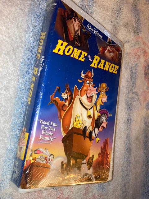 RARE WALT DISNEY HOME ON THE RANGE VHS VIDEO TAPE NEW SEALED Vintage ...