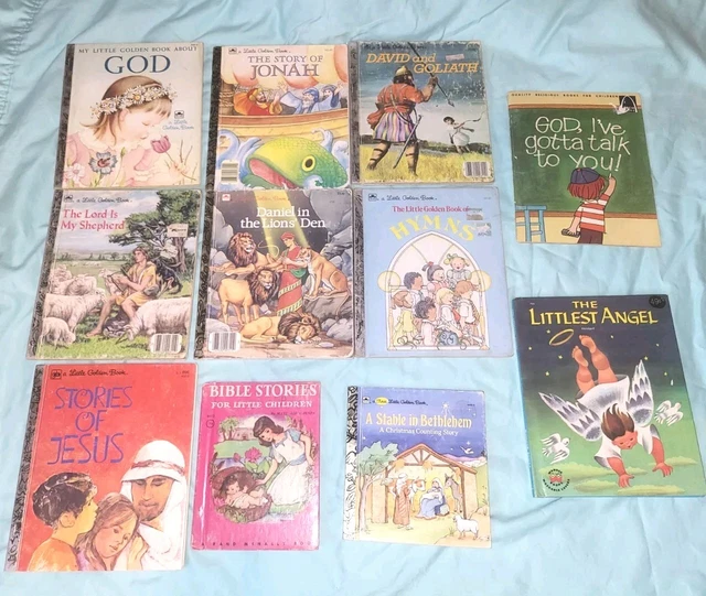 CHILDREN’S CHRISTIAN/RELIGIOUS STORYBOOKS Little Golden Book Arch ...