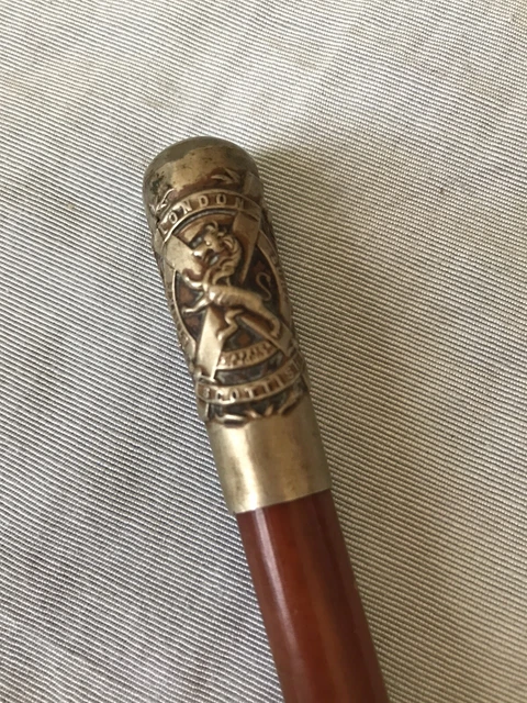 WW1 LONDON SCOTTISH Regiment Swagger Stick £57.01 - PicClick UK
