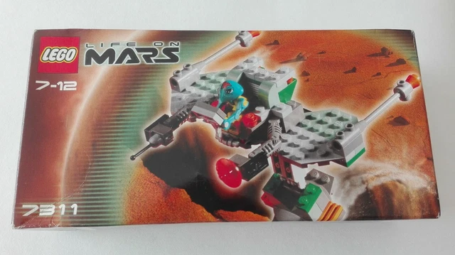 LEGO SPACE 7311 Life On Mars Red Planet Cruiser - Set Classico Completo ...