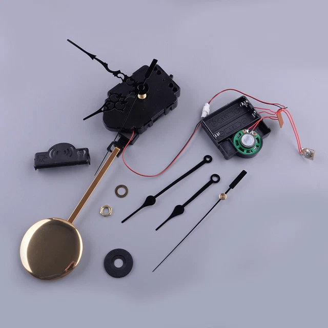 DIY QUARTZ PENDULUM Clock Mechanism Movement Wall Clock Motor Repair ...