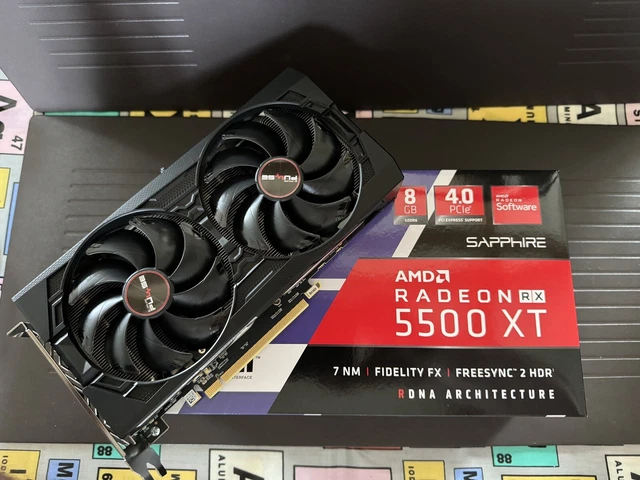 SAPPHIRE PULSE AMD Radeon RX 5500 XT 8GB GDDR6 Graphics Card - Free ...