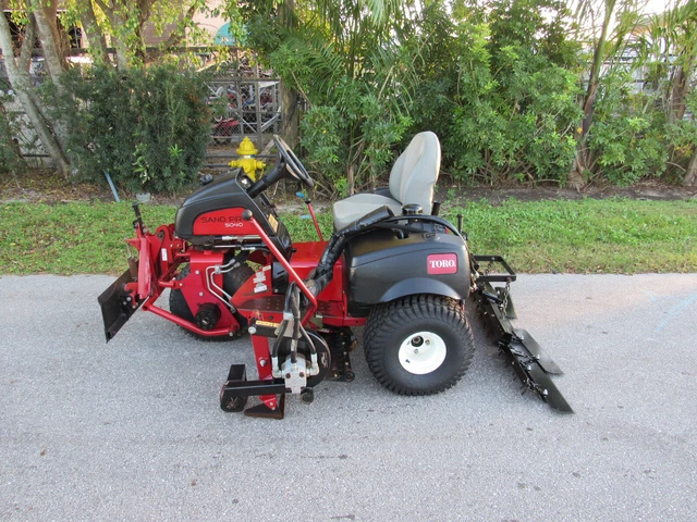 TORO 5040 SAND Pro Sand Trap Rake - Ball Field Groomer Rear Hydraulics ...
