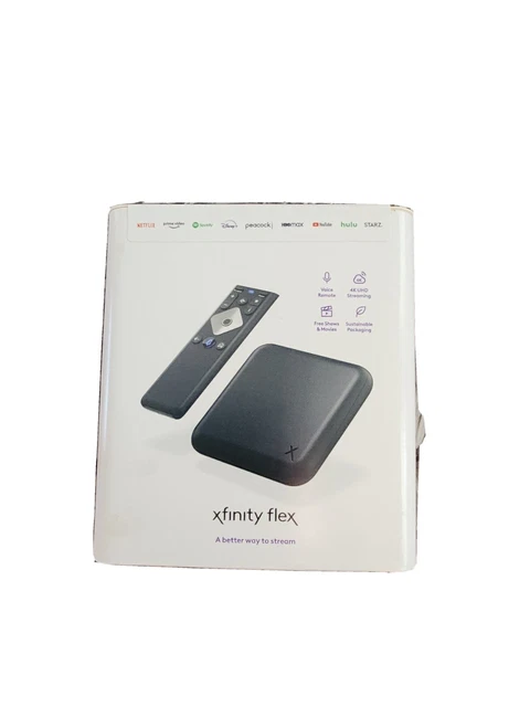 BRAND NEW XFINITY Flex 4K UHD Streaming TV Box & Voice Remote $24.99 ...