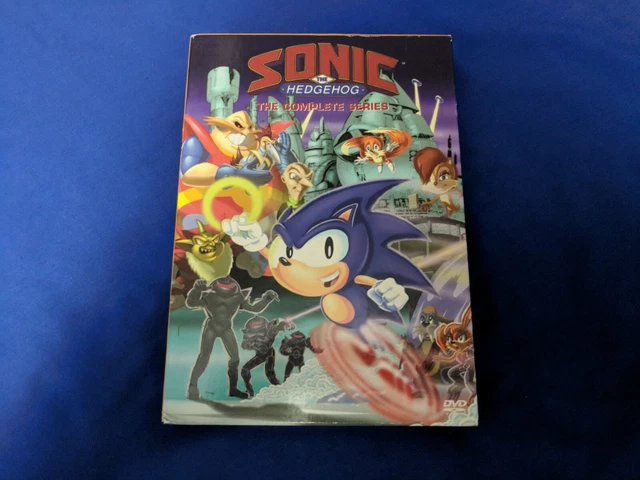 SONIC THE HEDGEHOG - The Complete Series (DVD, 2007, 4-Disc Set) 1993 ...