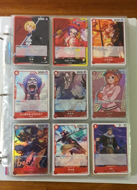 [JAPANESE] ONE PIECE TCG OP05 Awakening of The New Era Complete Set ...