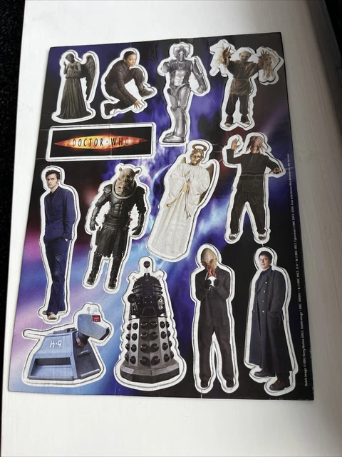 DOCTOR WHO TORCHWOOD Fridge Magnets Dalek/K-9 Collection/Memorabilia ...