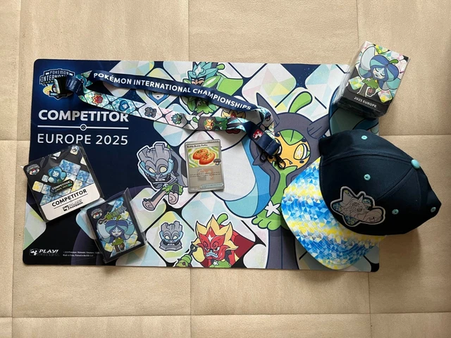 POKEMON EUIC (INTERNATIONAL Championships Europe) 2025 Competitor Kit ...