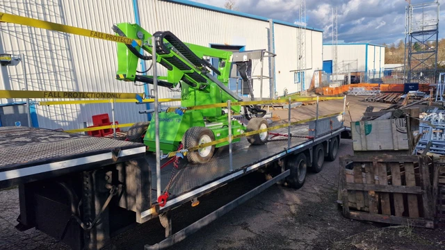 PLANT TRAILER LOW Loader Ramps Winch Fall Arrest System £11,400.00 ...