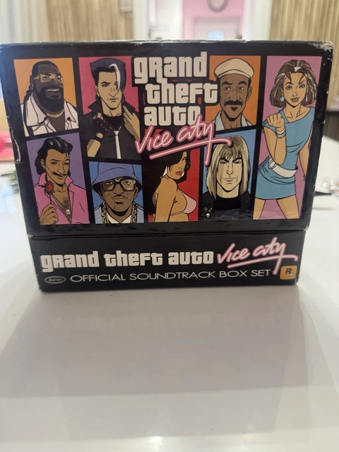 GRAND THEFT AUTO Vice City Official Soundtrack Box Set £125.00 ...
