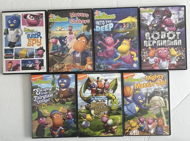 THE BACKYARDIGANS DVD Lot 7 -Into The Deep, Robot Repairman,Mighty ...