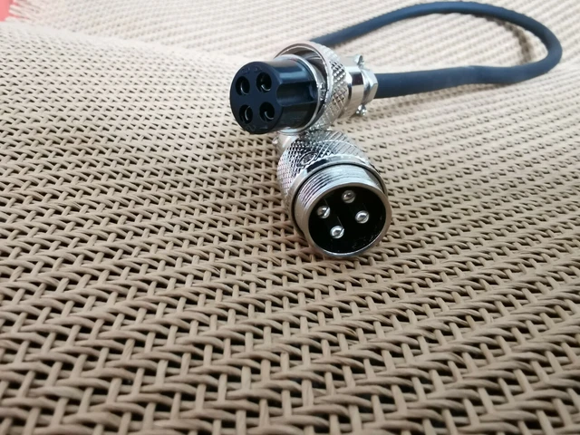 WORKMAN EX-4 4-Pin CB Radio Microphone Extension Cord Cable Cobra ...