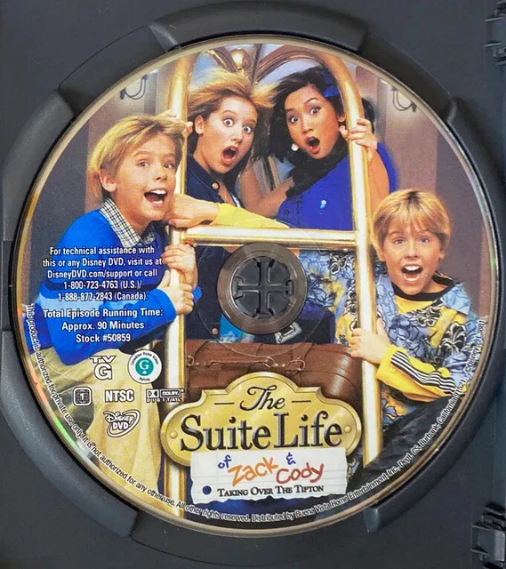 THE SUITE LIFE Of Zack & Cody Double Feature (DVD) Used FREE Domestic ...