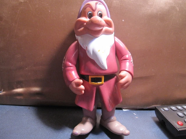 VTG DISNEY GRUMPY Dwarf Plastic Figure Character From Snow White EUR 15 ...
