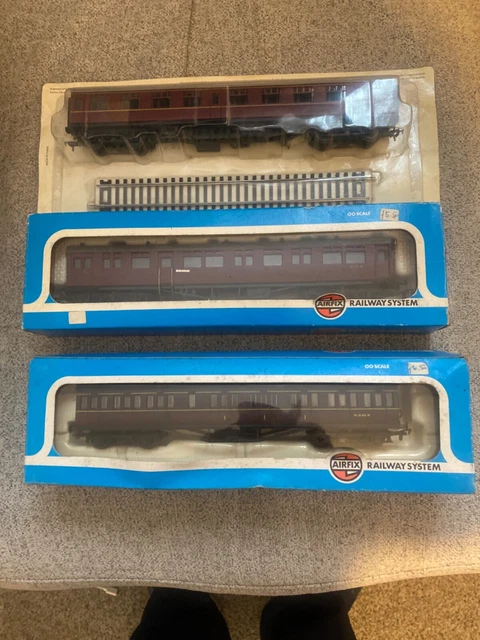 2 X AIRFIX / GMR 54256-8 BR DIDCOT AUTO COACH 54252 - 6 BOXED Plus one ...