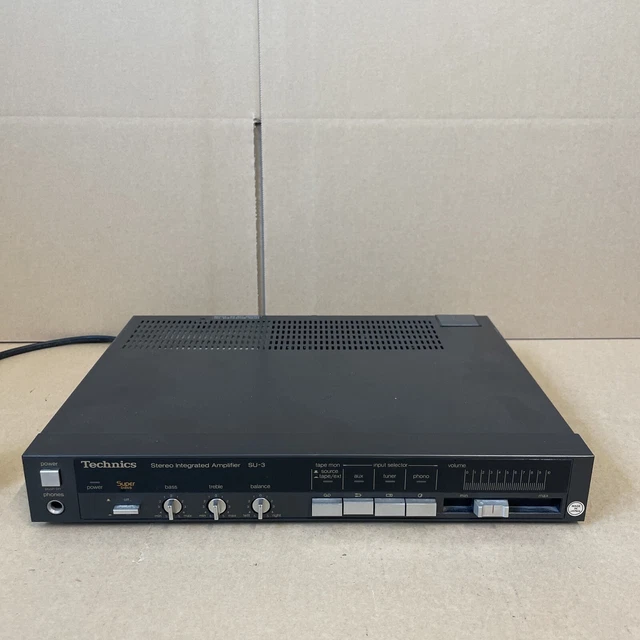 TECHNICS SU-3 AMPLIFICATORE stereo Hi-Fi separato amplificatore raro ...