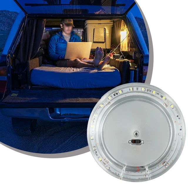 12V-LED TOIT PLAFOND Intérieur Lumière Camper Van Bateau Bus Caravane ...