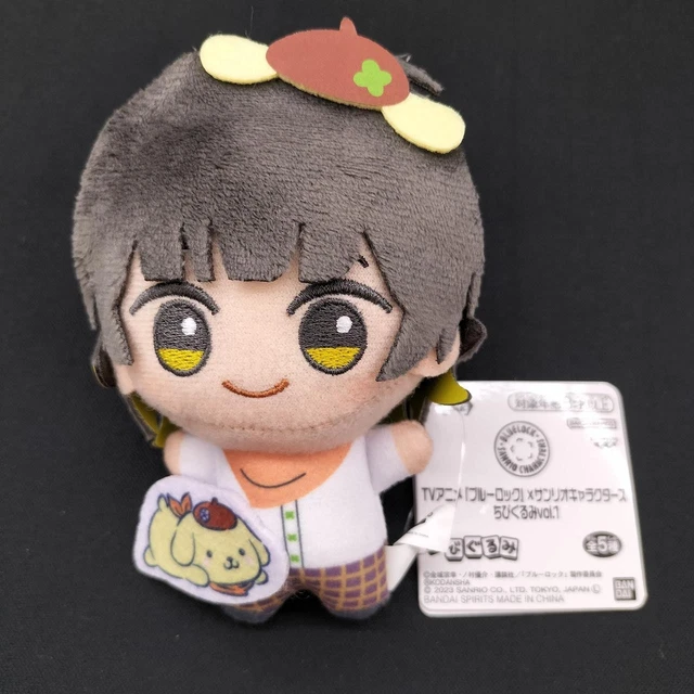 HACHIRAKU KAI POMPOMPURIN Chibigurumi Vol.1 Blue Lock Sanrio C Ffk21 £ ...