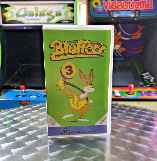 BLUFFERS VOLUME 3 - 1987 VHS Cartoon - Video Tape $5.76 - PicClick AU