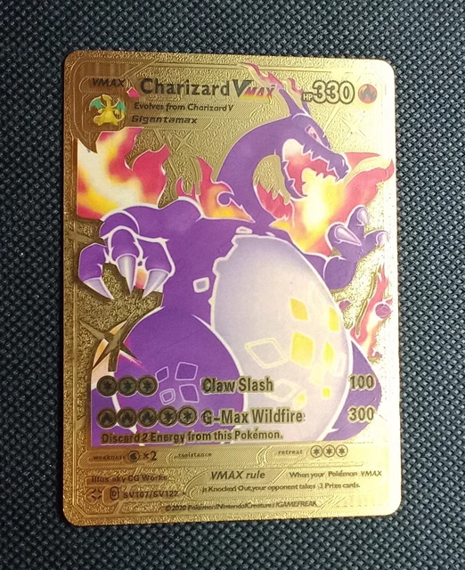POKEMON CHARIZARD VMAX Gigantamax Gold Foil Card SV107/SV122 NM £3.93 ...
