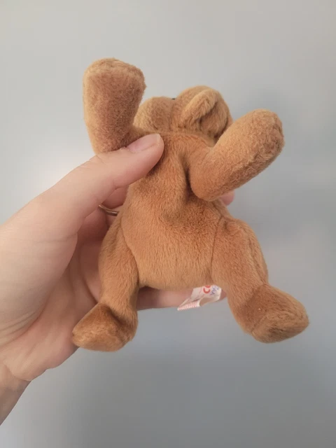 VINTAGE KELLYTOY BEANPAL Babies Brown Soft Toy Dog Beanies Boxer Pug ...